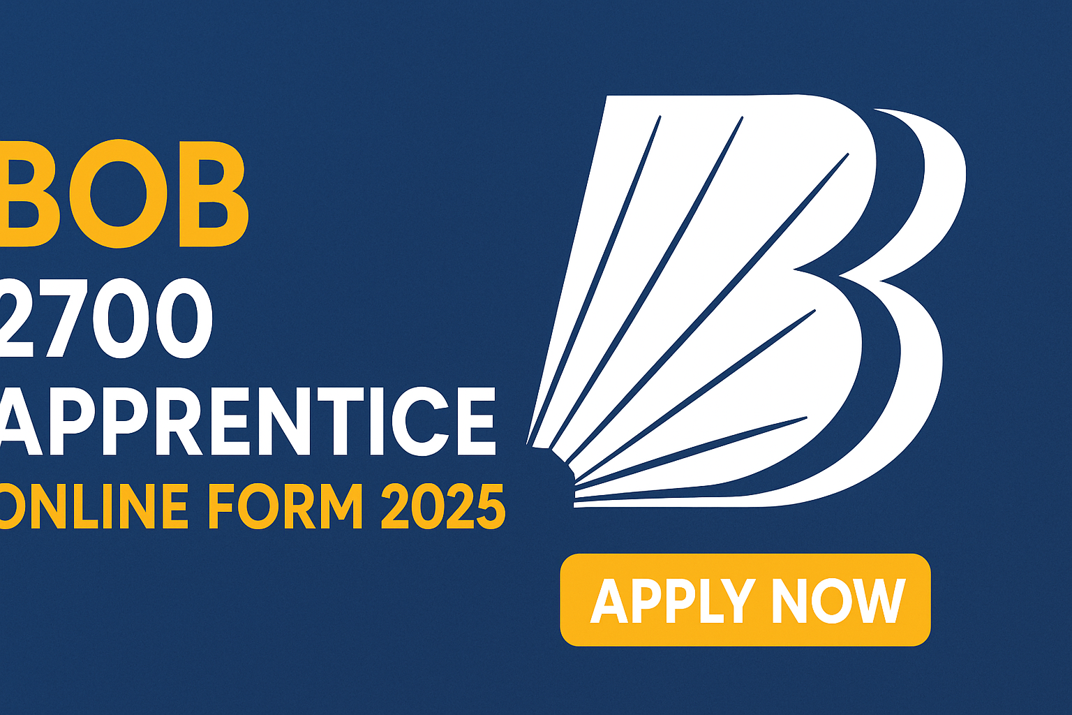 BOB Apprentice Online Form 2025 - Result Bharat