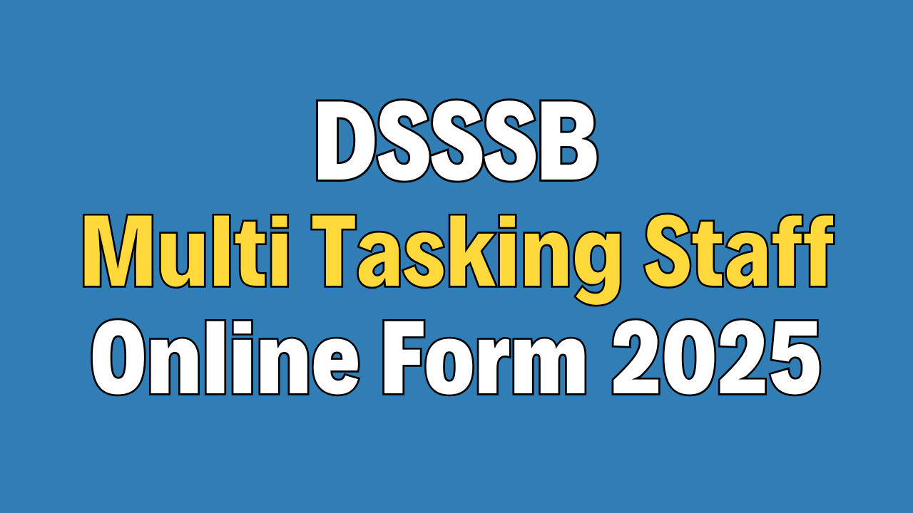 DSSSB MTS Recruitment 2025 - Result Bharat